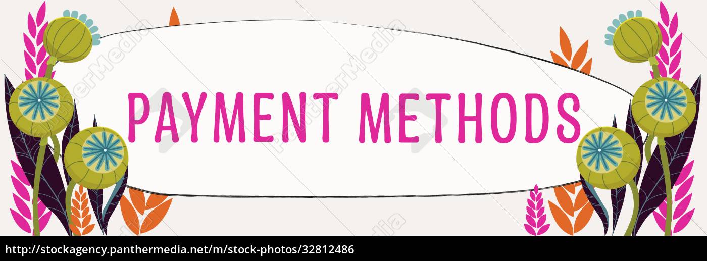 Conceptual display Payment Methods. Business showcase - Stock image ... Conceptual display Payment Methods. Business showcase - Stock image ...